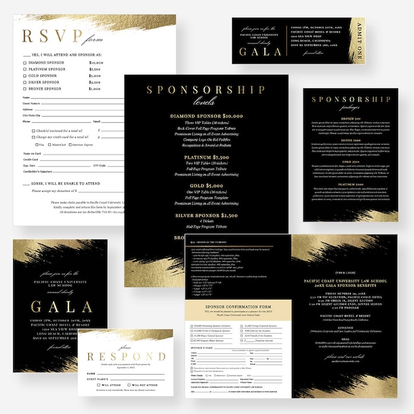 Gala Program - Etsy