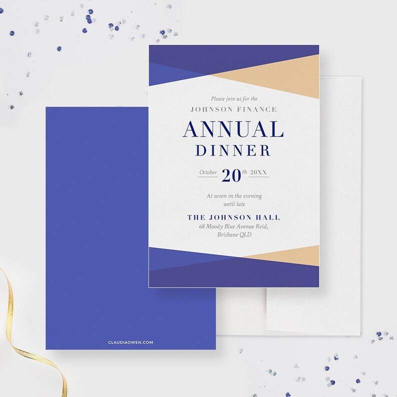 Annual Client Appreciation Dinner Printed Party Invitations - Etsy