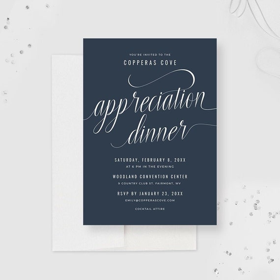 Resident Appreciation Dinner Invitation