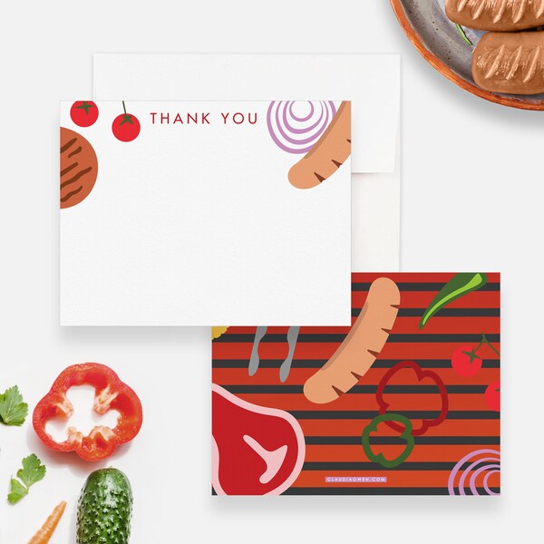 Bbq Thank You - Etsy