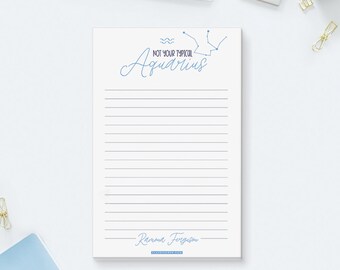 Star Sign Notepad - Etsy
