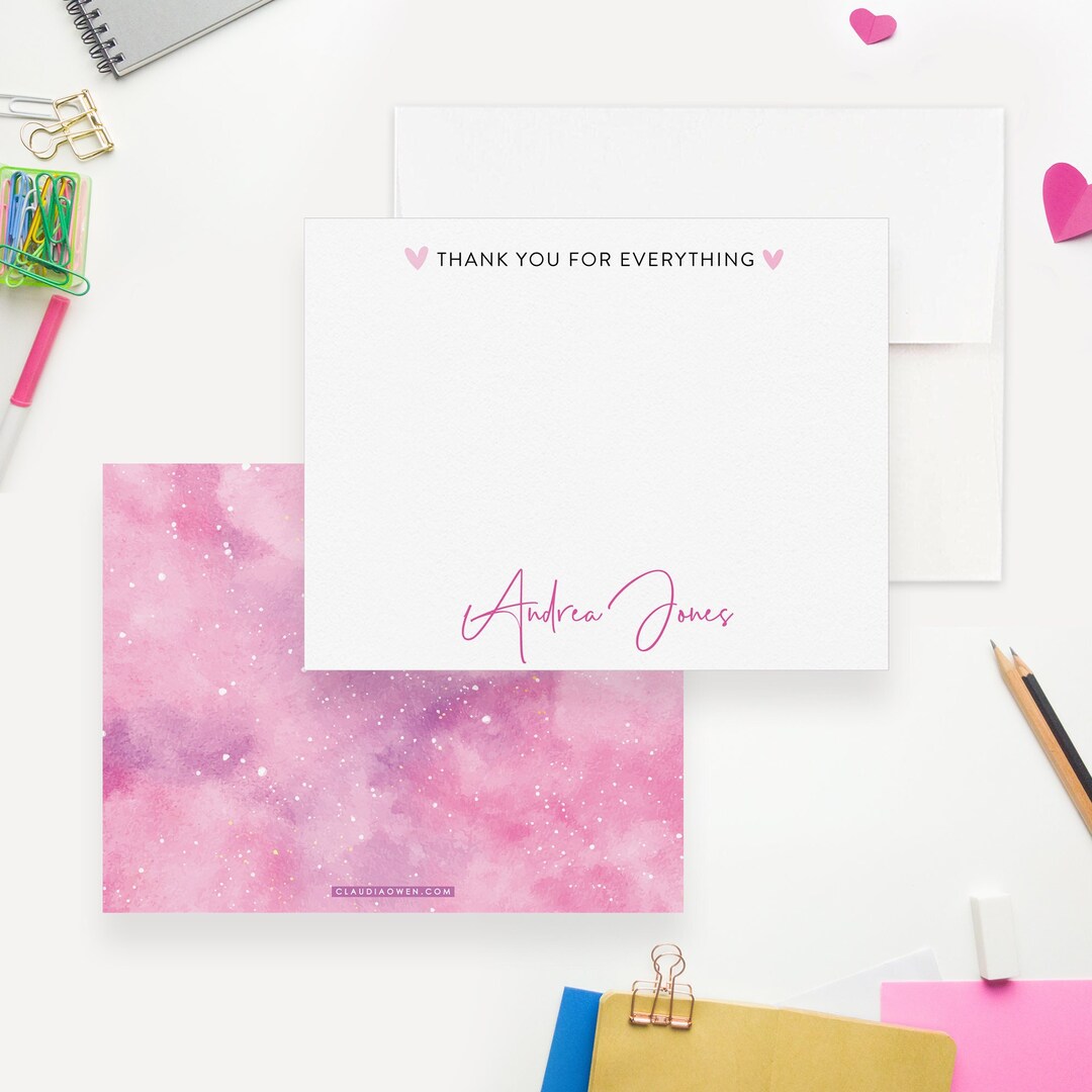 Thank You for Everything Card Appreciation Card for Family - Etsy