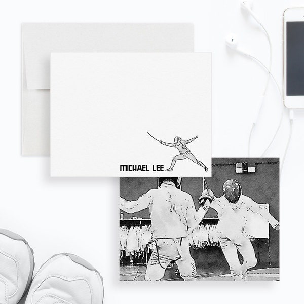 Fencing Cards - Etsy