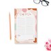 Daily to Do List Notepad for Women Girls, Personalized Chic Notepad ...