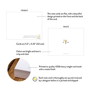 Personalized Hair Stylist Note Card Set, Beauty Salon Stationery ...