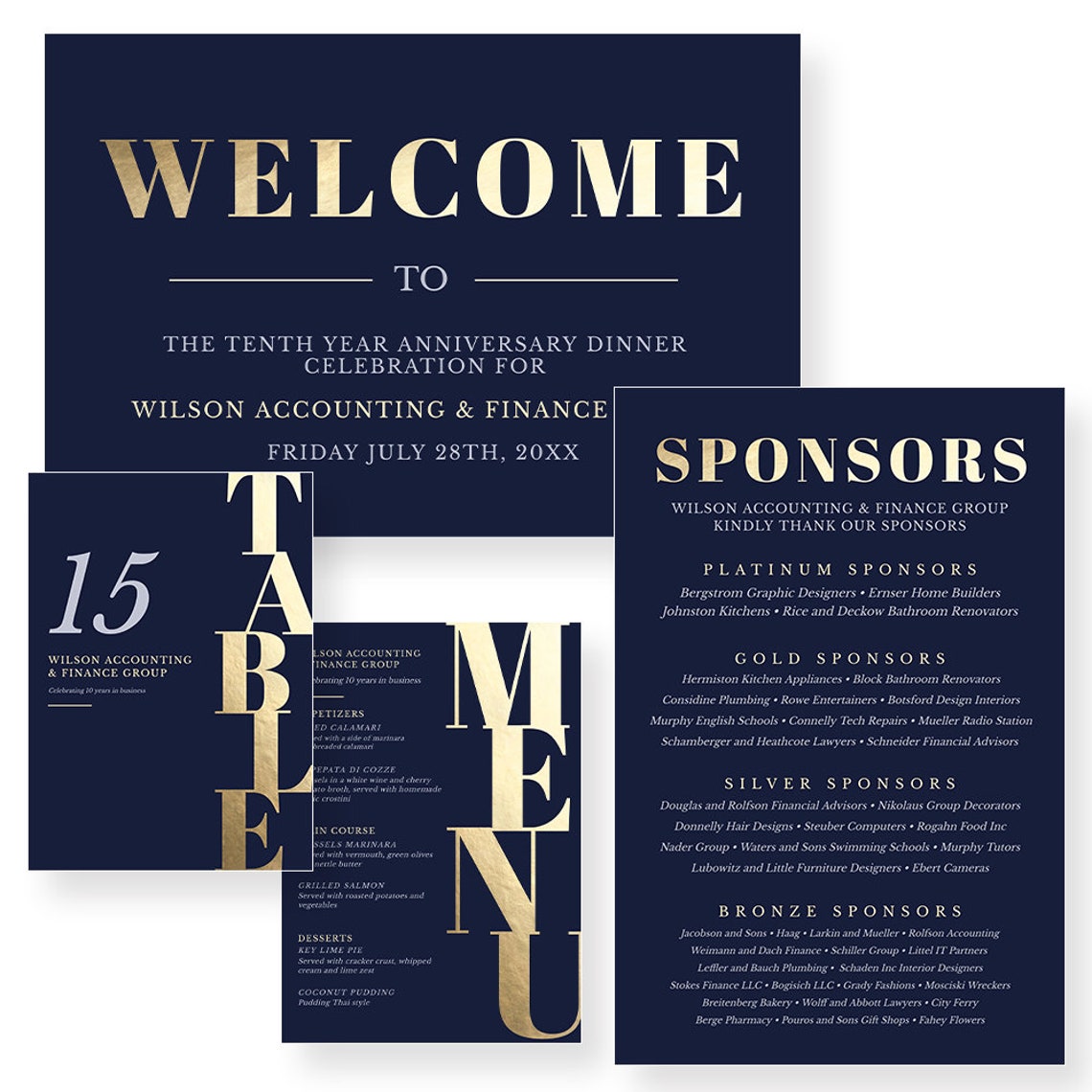 Business Fundraiser Event Printable Invite Digital Download - Etsy