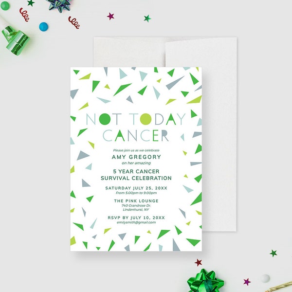 Cancer Free Party - Etsy