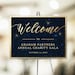 Printable Welcome Sign, Business Custom Sign Editable Template ...