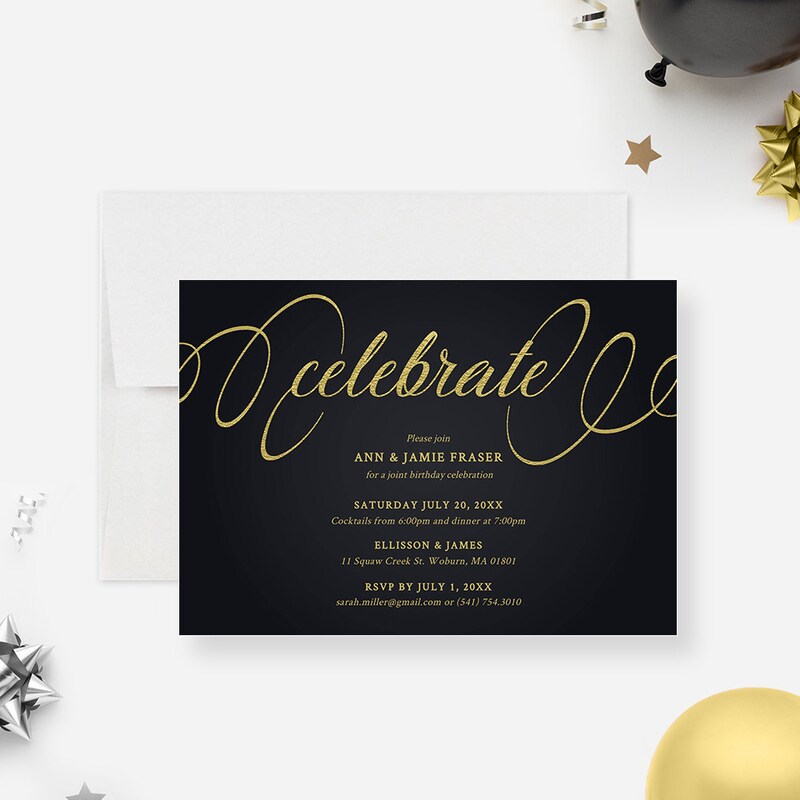 Joint Birthday - Etsy