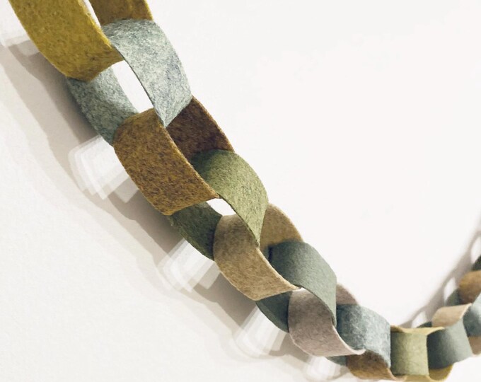 Quilted Paper Chain - Etsy