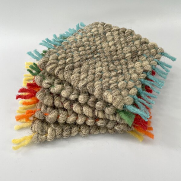 Handwoven Mug Rug - Etsy