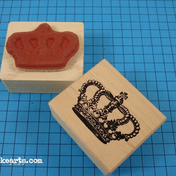 Crown Stamp - Etsy