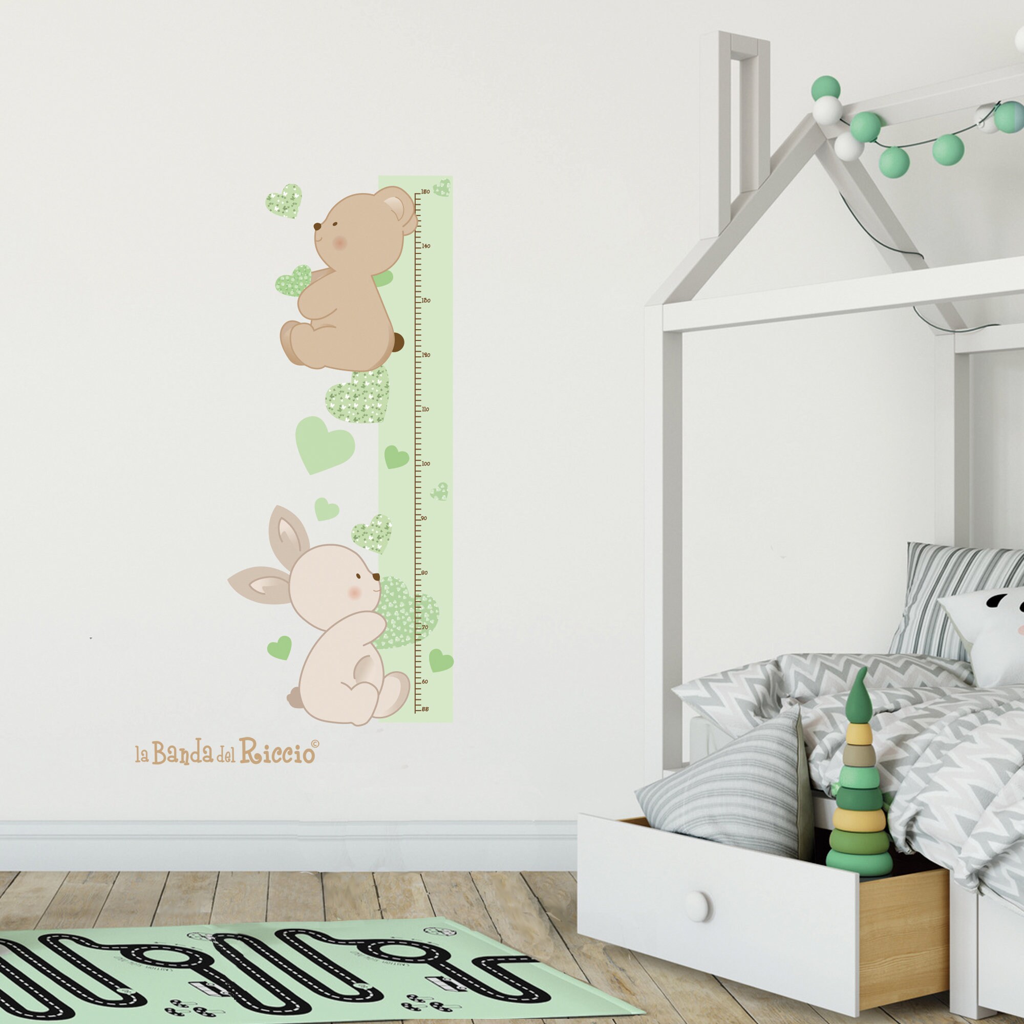 Baby Growth Chart Wall Decals Baby Nursery Room Decor - Etsy