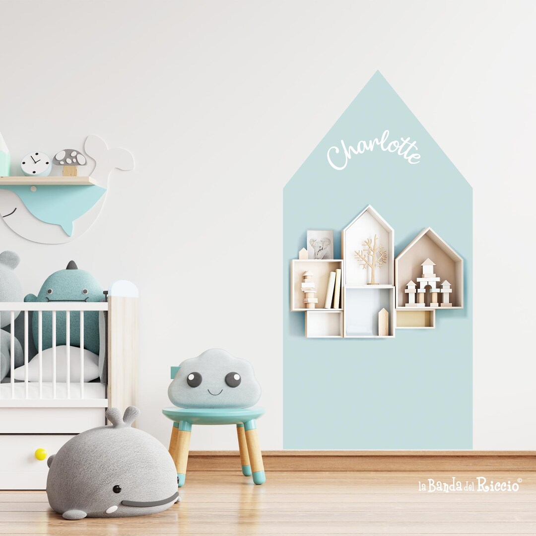 House Shape Decal, Room Decor, Sticker to the Room! It is Quick and ...
