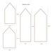 House Shape Decal, Room Decor, Sticker to the Room! It is Quick and ...