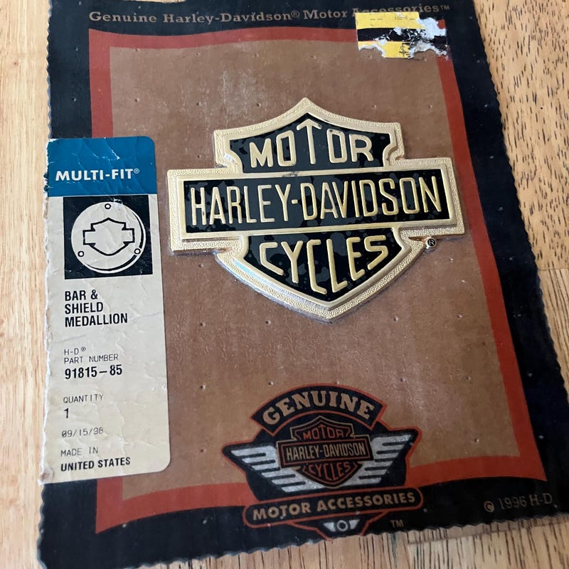 Harley Davidson Tank Emblem - Etsy