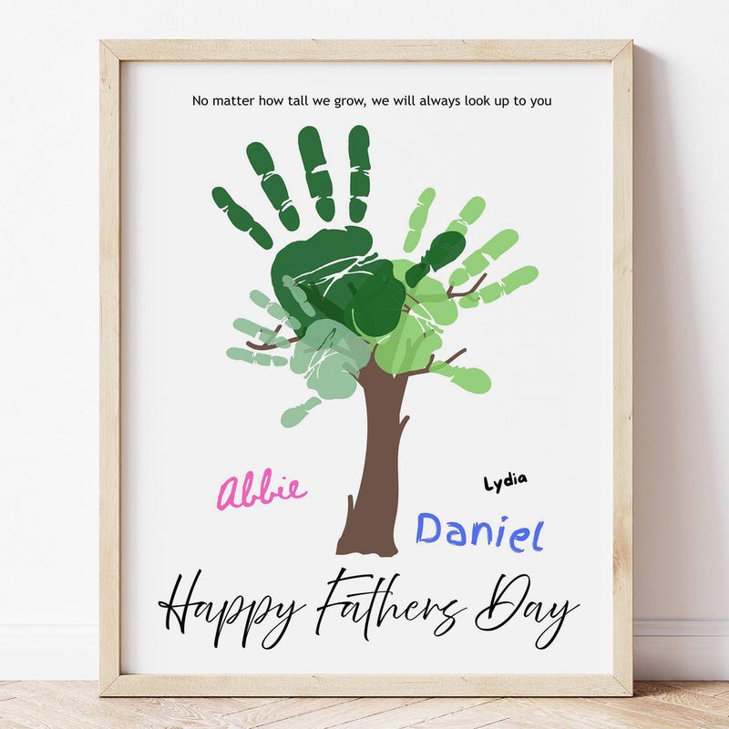 Handprint Tree - Etsy