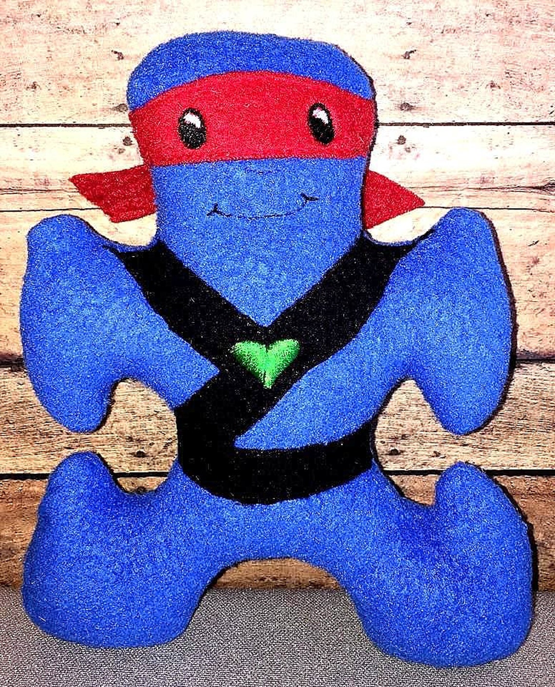 Ninja Puzzle People Softie Autism Awareness Embroidery - Etsy