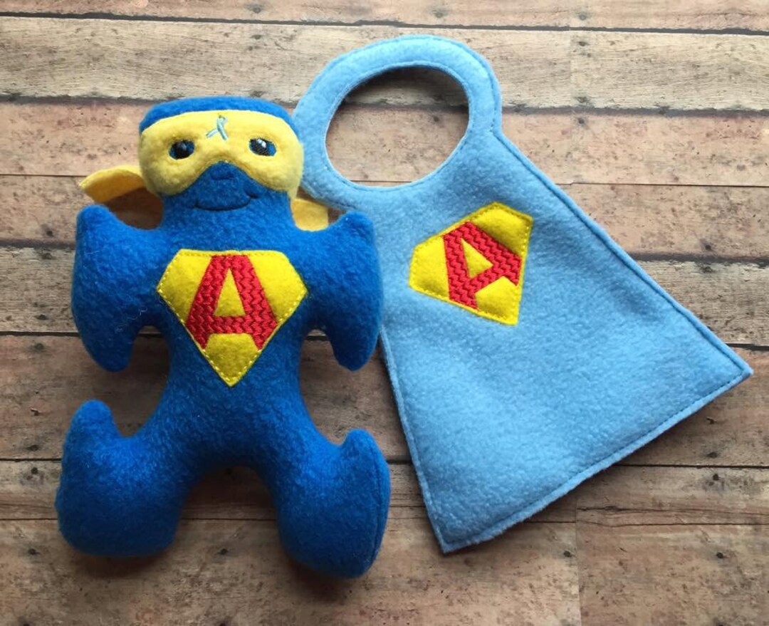 Superhero Puzzle People Softie - Autism Awareness - Embroidery Design ...