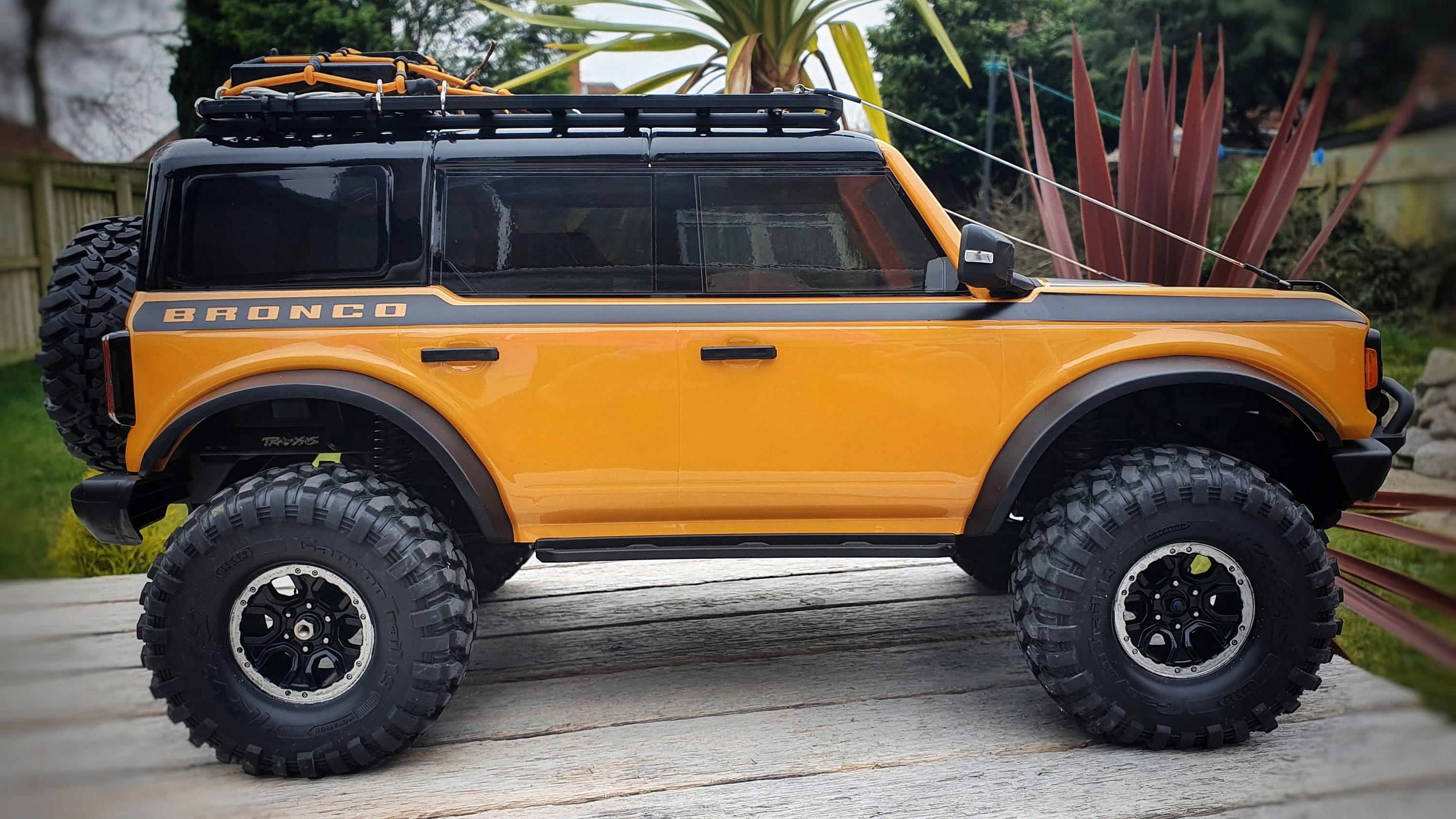 1/10 TRX-4 Bronco 2021 Compatible RC Crawler Custom Side / Hood ...