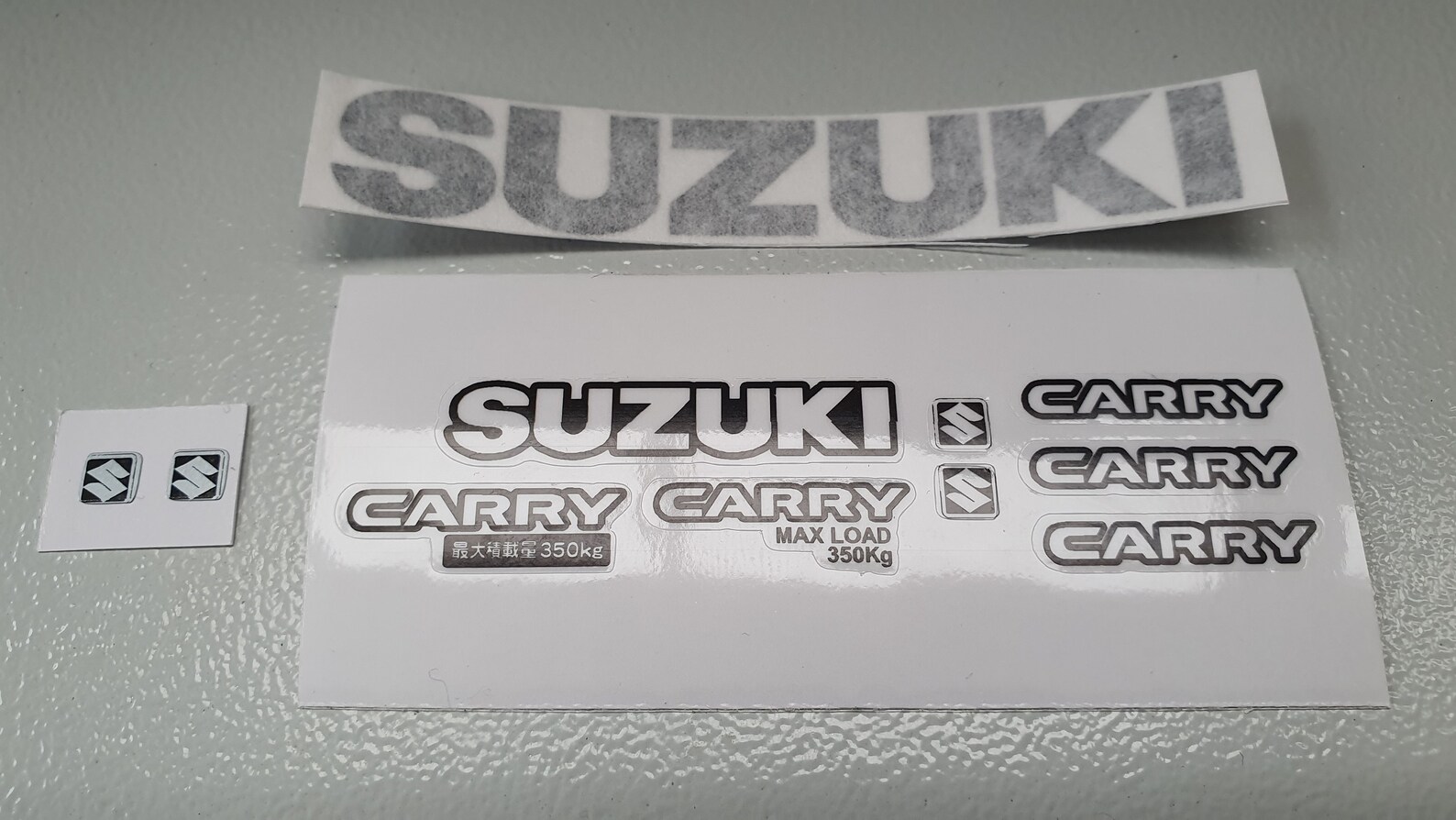 WPL D12 Suzuki Carry Model Decal / Graphics/ Sticker Set Upgrade ...