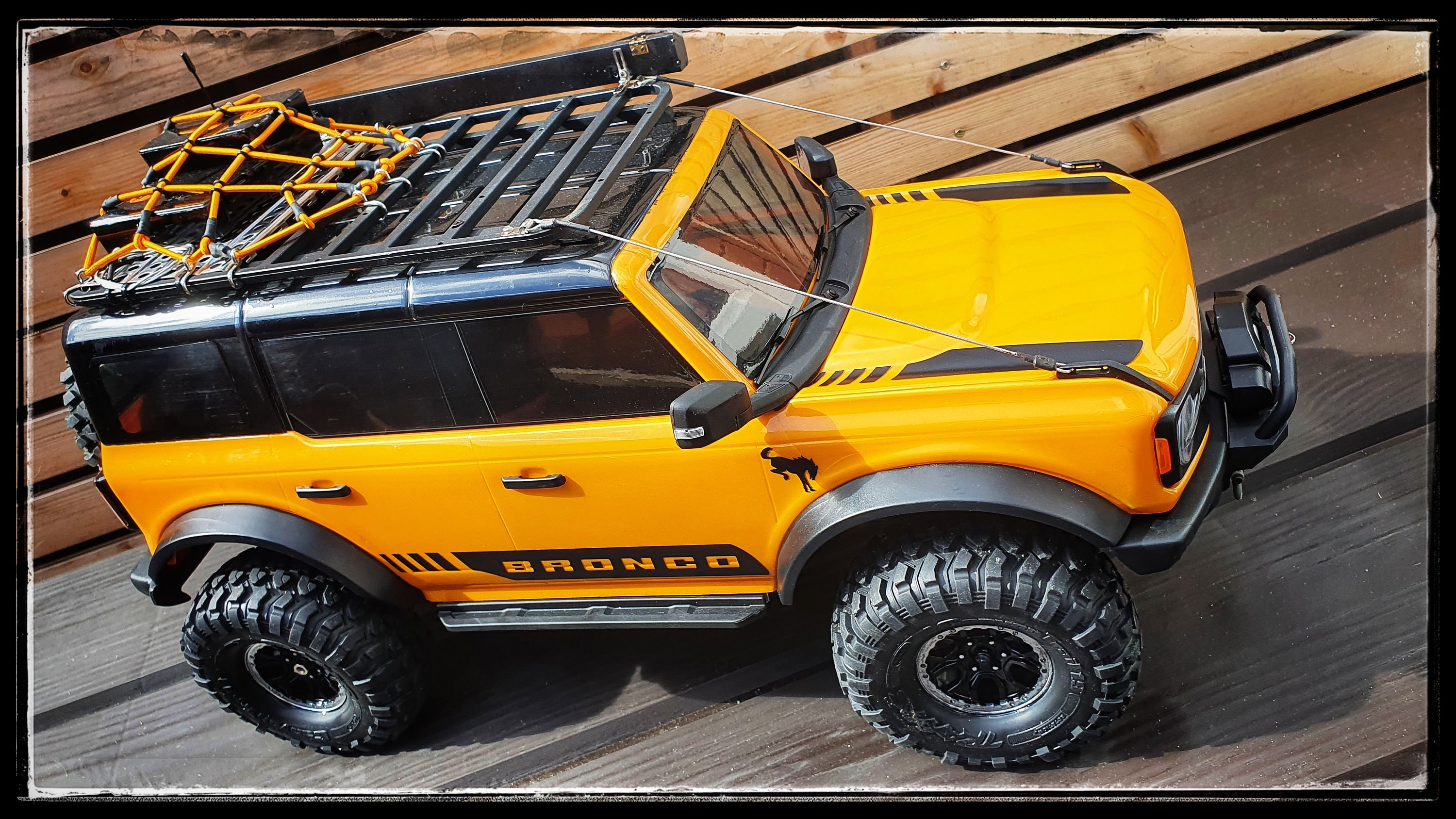 1/10 TRX-4 Bronco 2021 Compatible RC Crawler Custom Side/hood Graphics ...