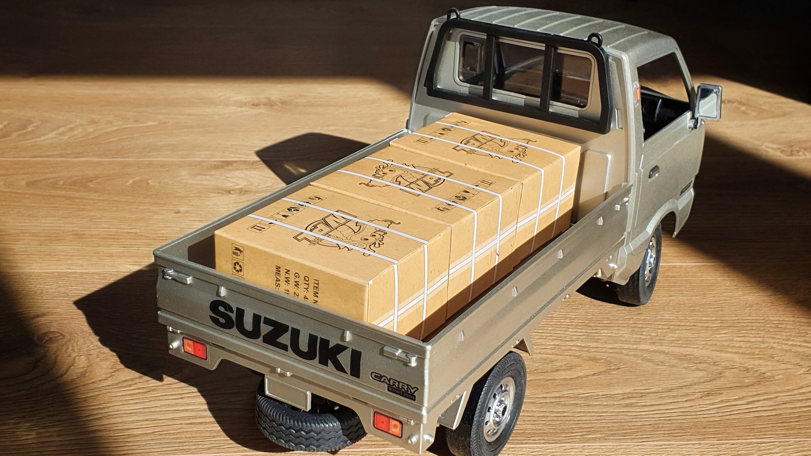 WPL D12 Suzuki Carry Model Decal / Graphics/ Sticker Set Upgrade ...