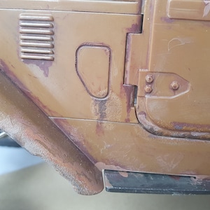 Weathering Effect Airbrush Stencil Tools for Scale Models RC Tank ...