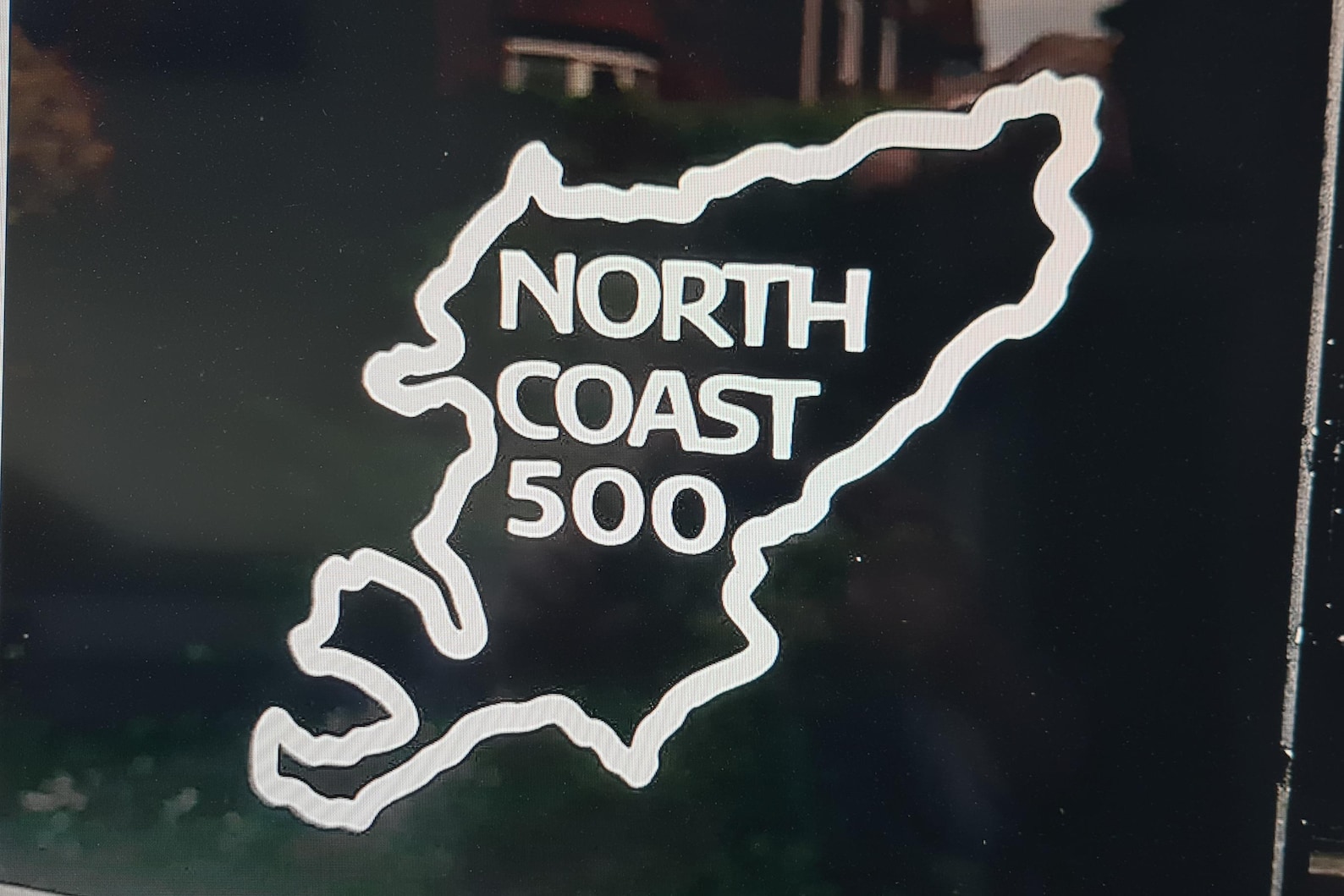 North Coast 500 NC 500 NC500 Route Travel Road Trip Vinyl Sticker Decal ...
