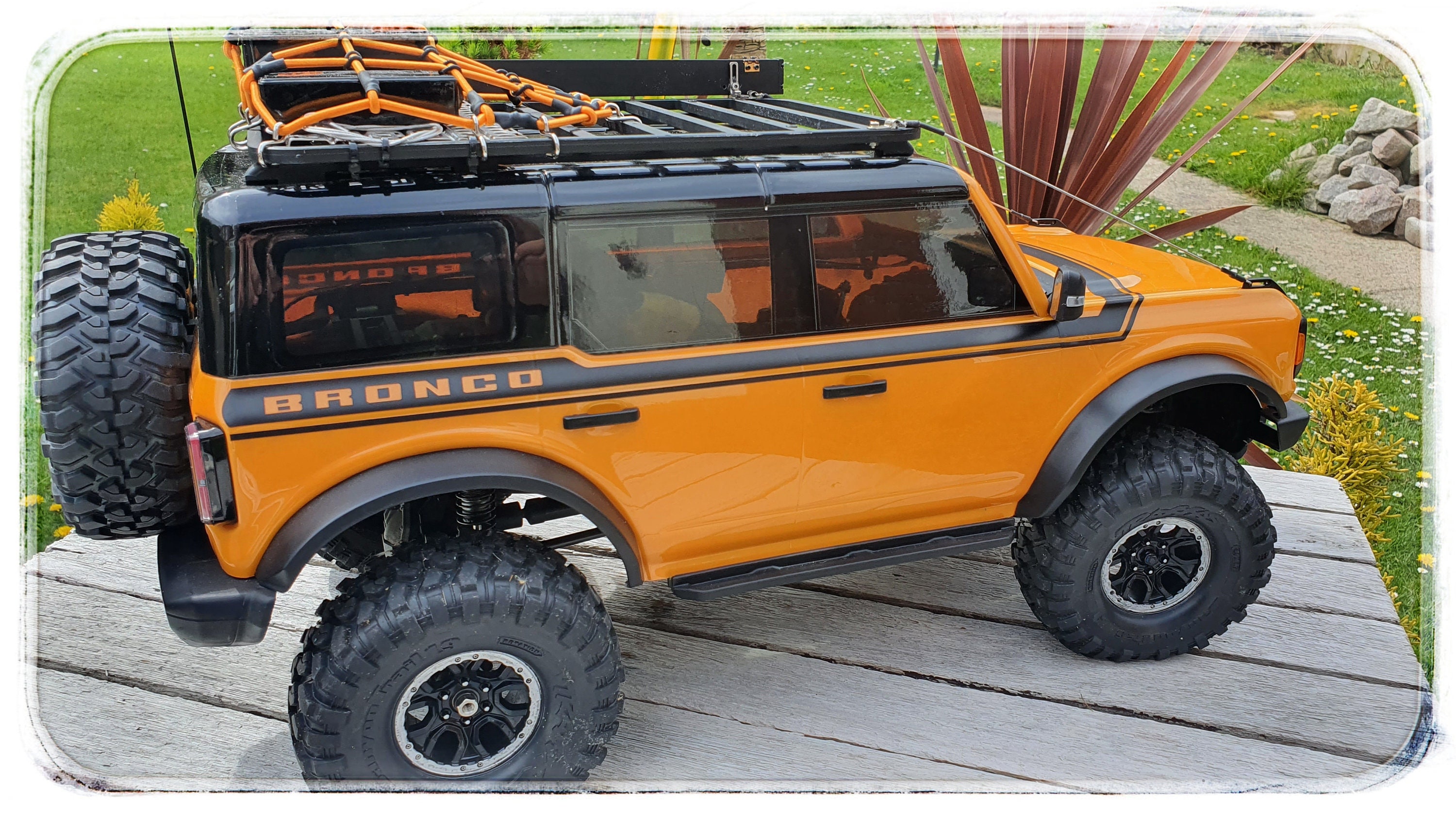 1/10 TRX-4 Bronco Compatible 2021 RC Crawler Custom Side/hood Graphics ...