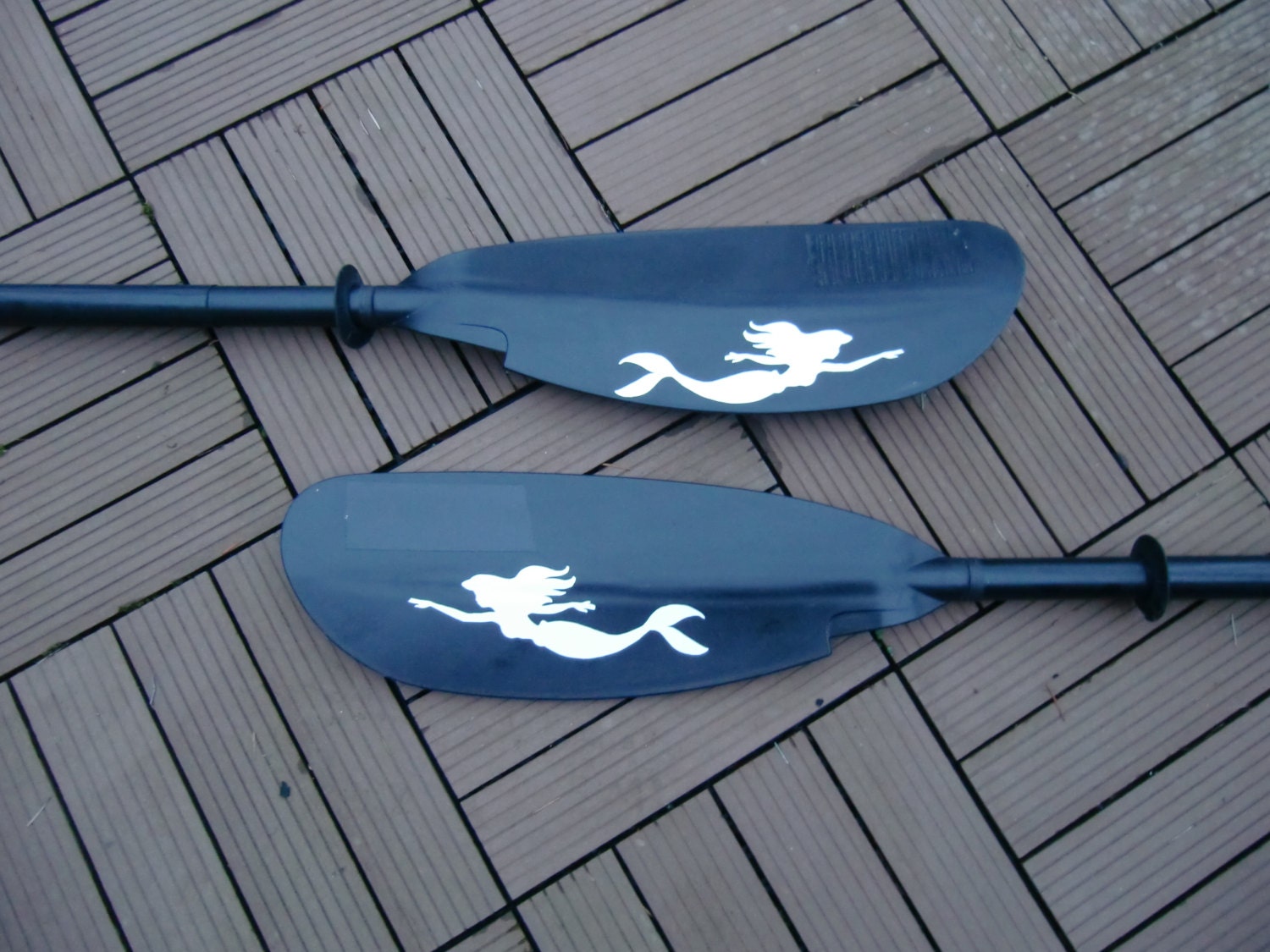 Kayak Paddle DecalsMermaid Kayak decals Mermaid Decal for | Etsy