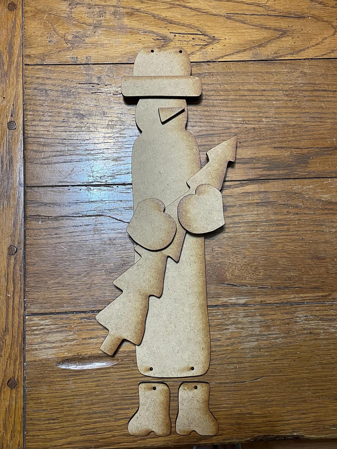 Tall Snowman With Dangling Feet DIY Kit - Etsy