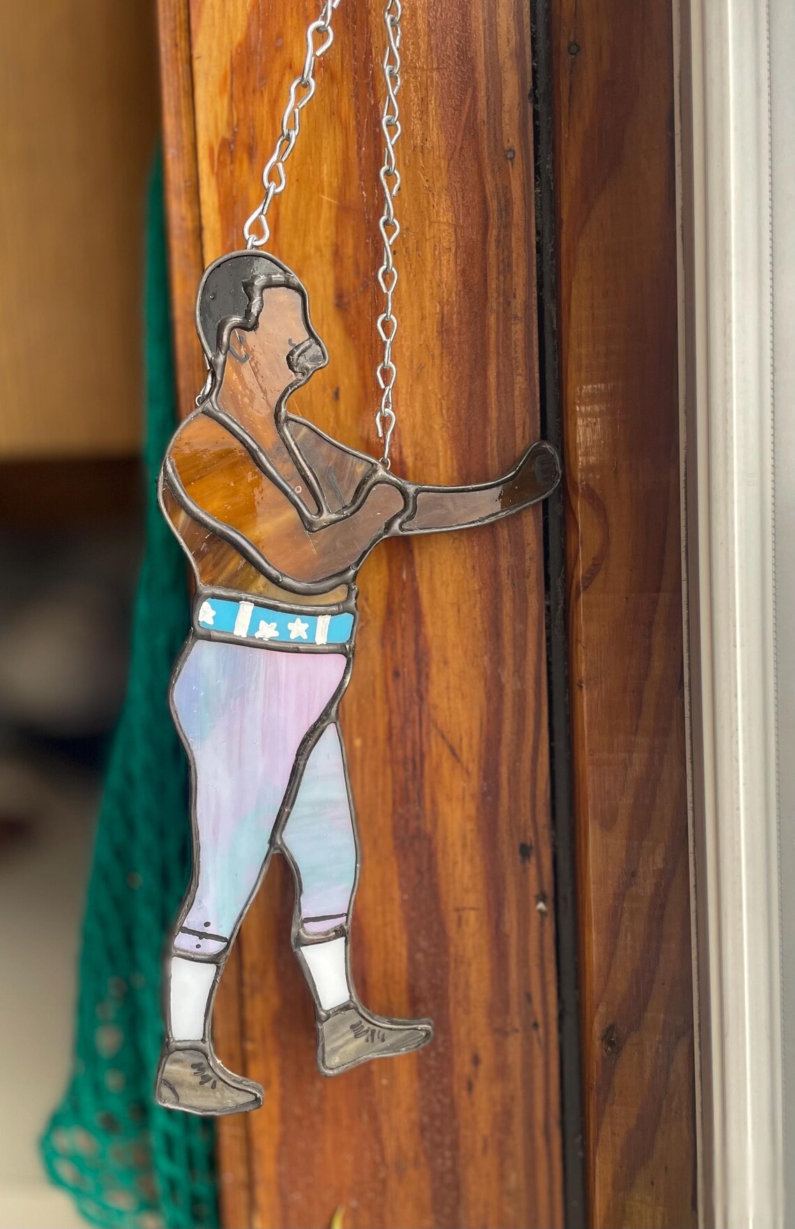 Shiny Pants Bare Knuckle Boxer Stained Glass Sun Catcher - Etsy