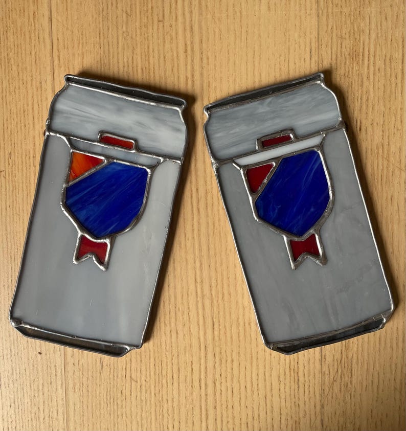 Old Style Beer Can Stained Glass Sun Catcher - Etsy