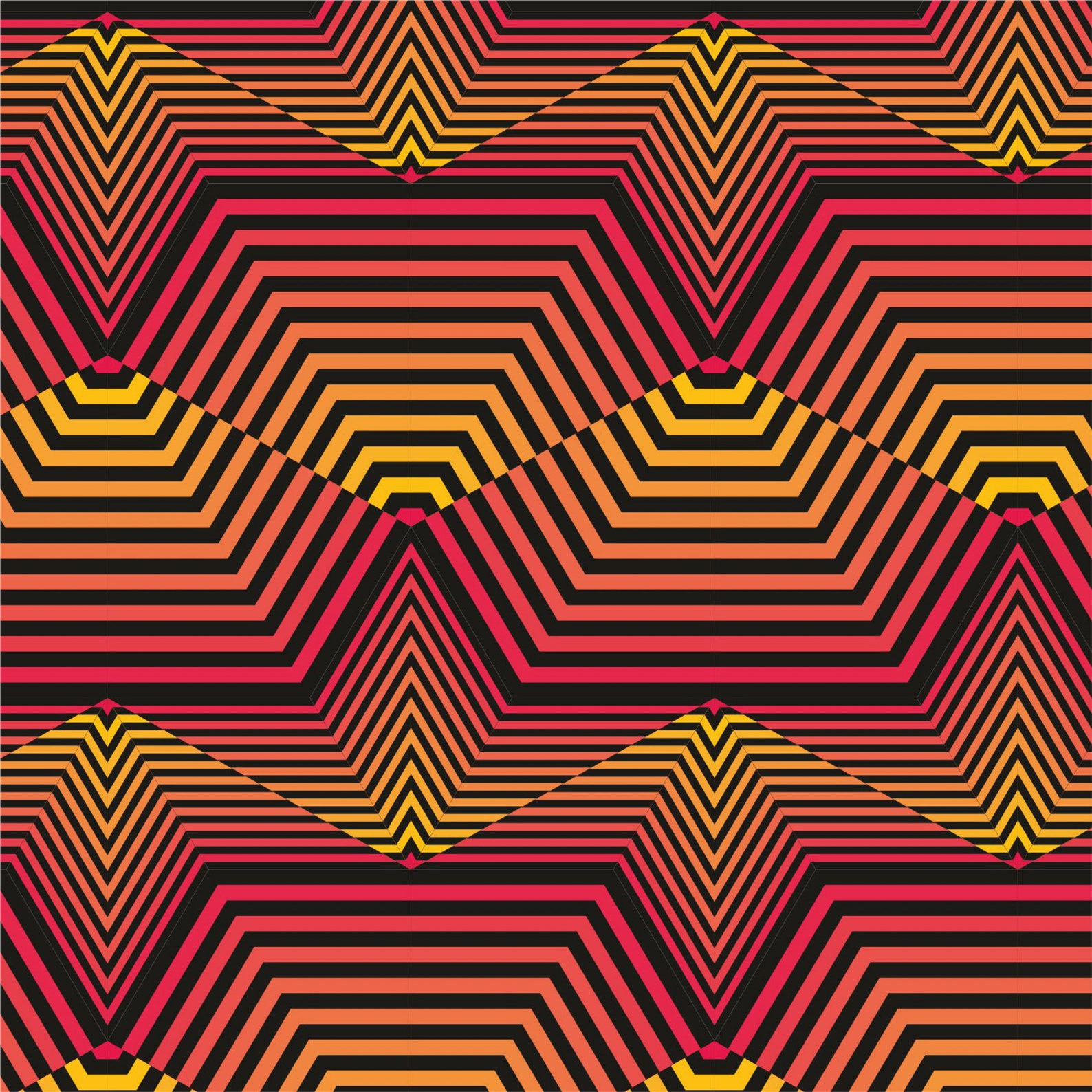 Op-art Wall Decor // Abstract Art Wall Print // 3d Art Poster - Etsy