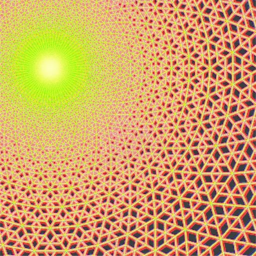 Torus Wall Decor // Hexagon Art Print // Sacred Geometry Poster - Etsy