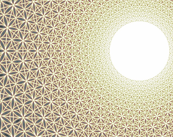 Sacred Geometry Canvas / Torus Canvas Print / Flower of Life Art ...