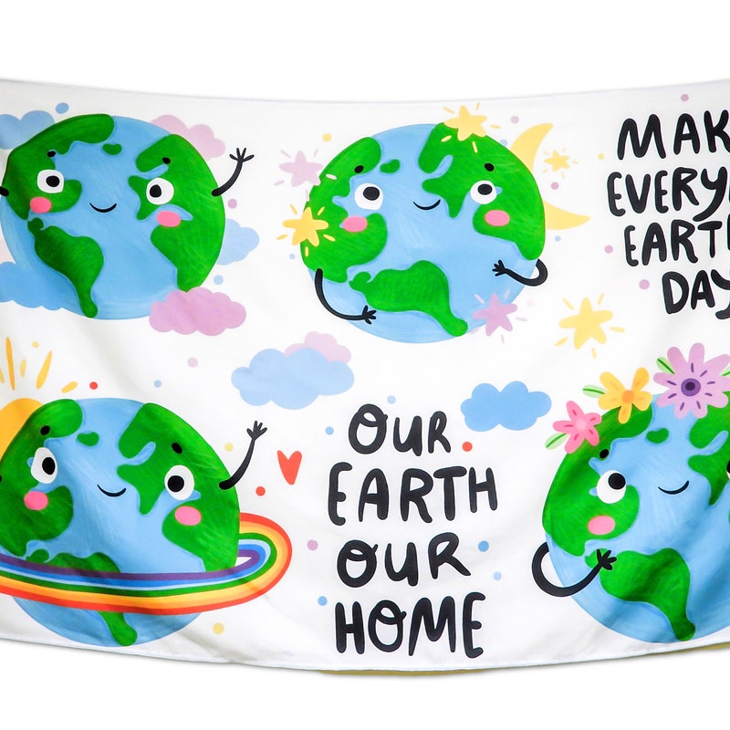 Earth Day Banner - Etsy