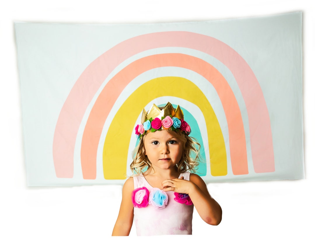 Colorful Rainbow Large Tapestry Wall Hanging Dorm Bedroom Classroom ...