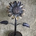 Sunflower Sculpture, Blacksmith Flower, Burnt Whisker Forge, Iron ...