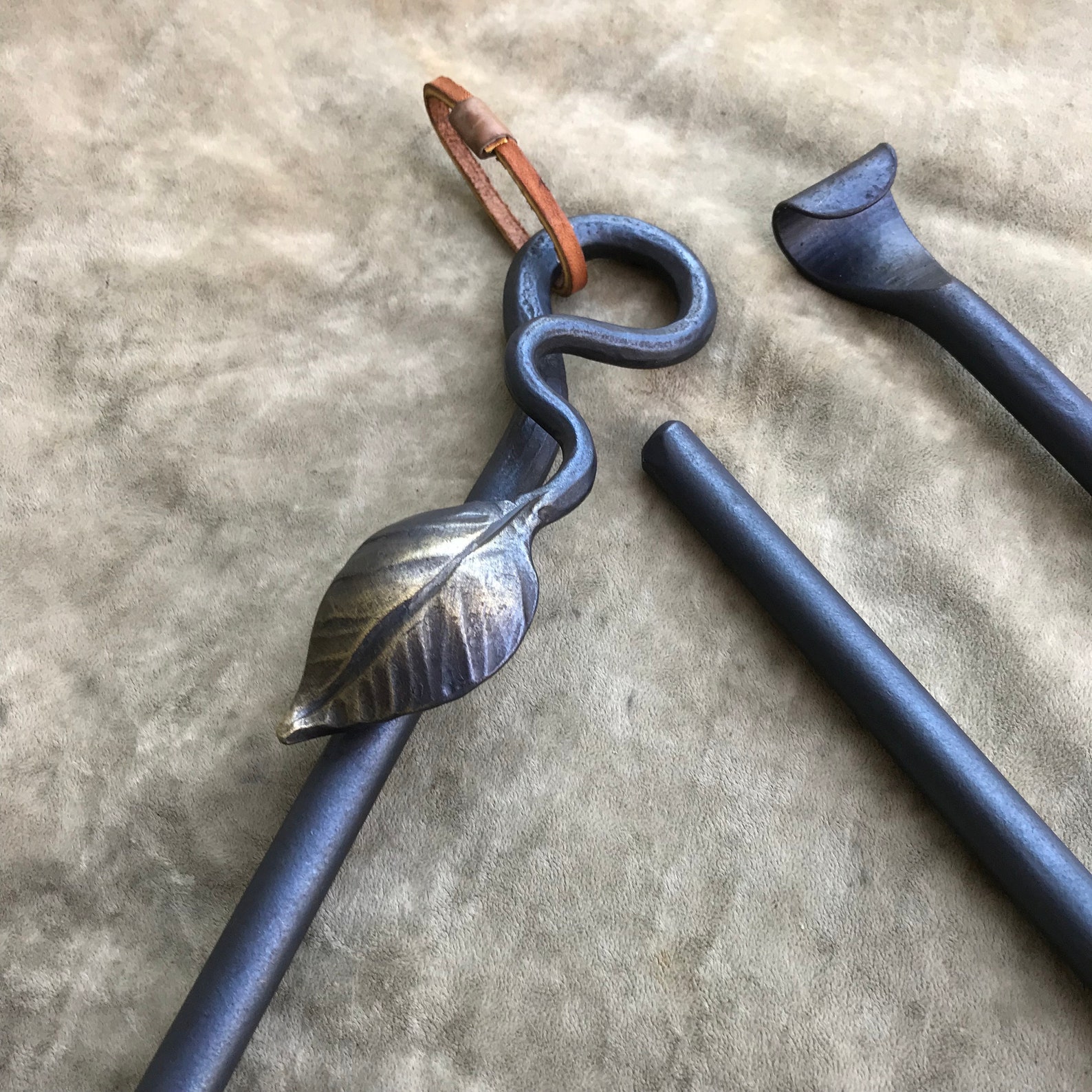 Dinner Bell, Handforged Dinner Bell, Iron Ringer, Iron Bell, Blacksmith ...