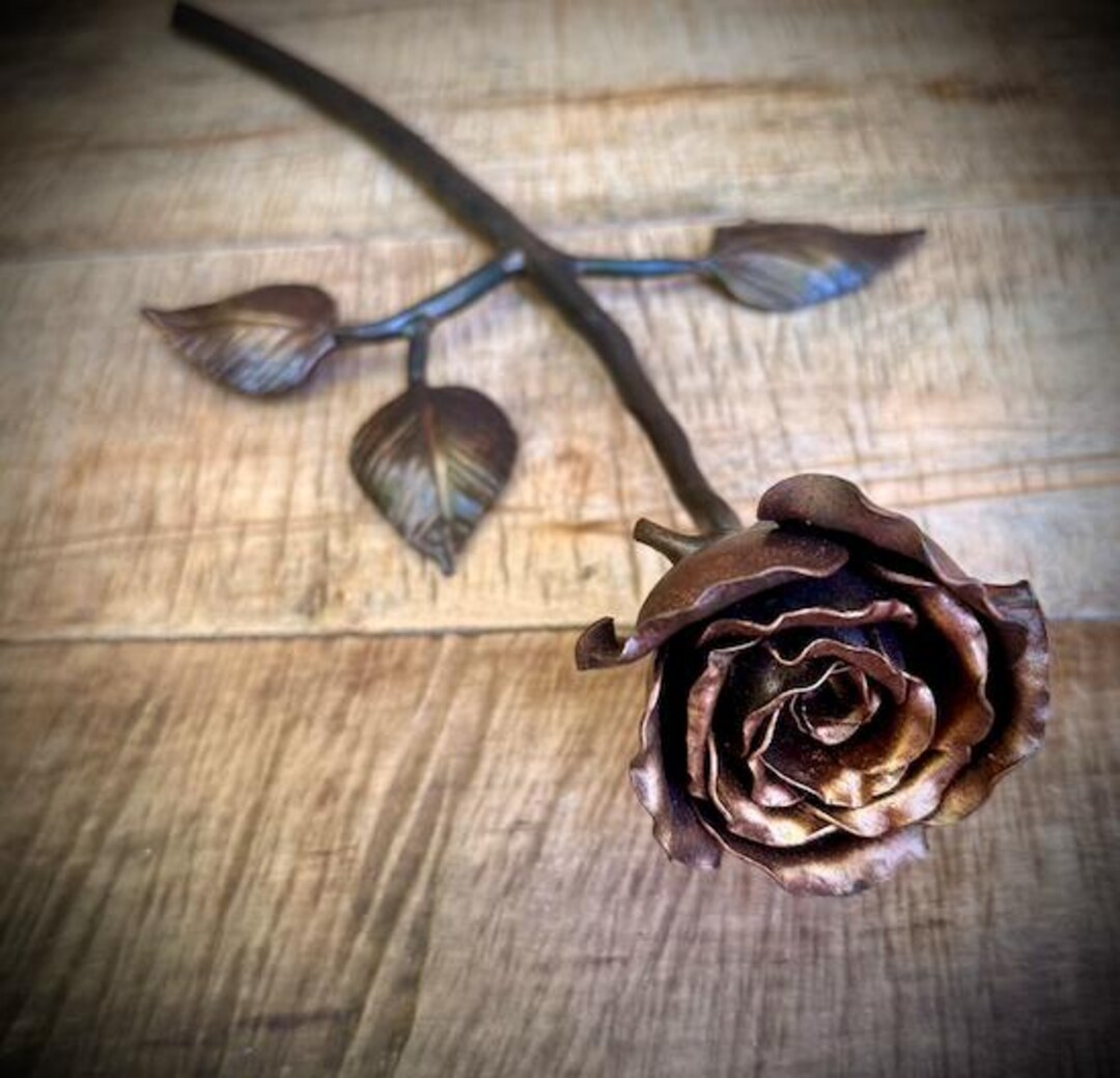 Rose, Flower, Blacksmith Rose, Iron Flower, Iron Rose, Handforged ...