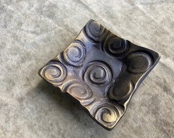 Hand Forged Sunflower Bowl, Iron Bowl, Blacksmith Art, Iron Art, Burnt ...