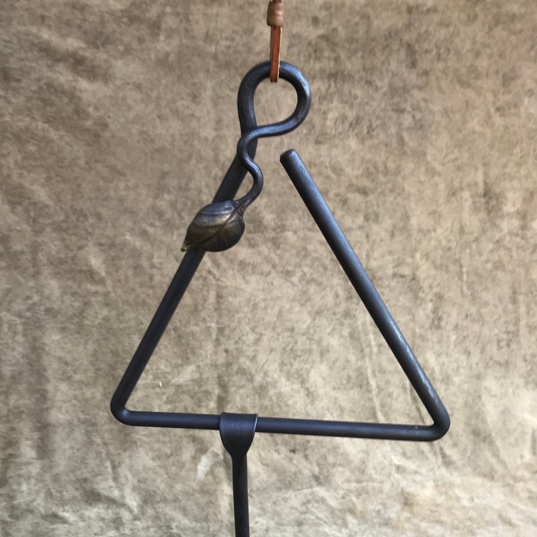 Dinner Bell, Handforged Dinner Bell, Iron Ringer, Iron Bell, Blacksmith ...