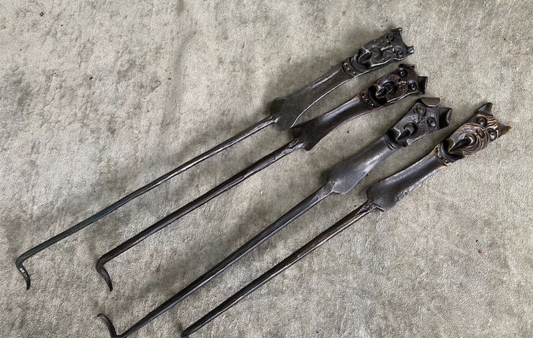 Meat Flipper, Steak Flipper, BBQ, Dog Lover, Iron Wedding Gift, Iron ...