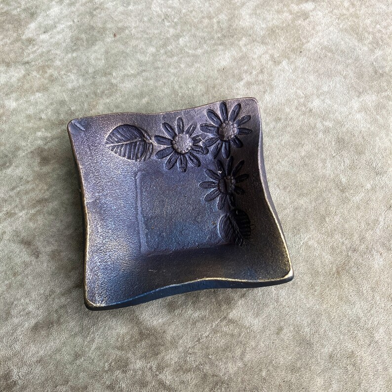 Hand Forged Sunflower Bowl Iron Bowl Blacksmith Art Iron - Etsy