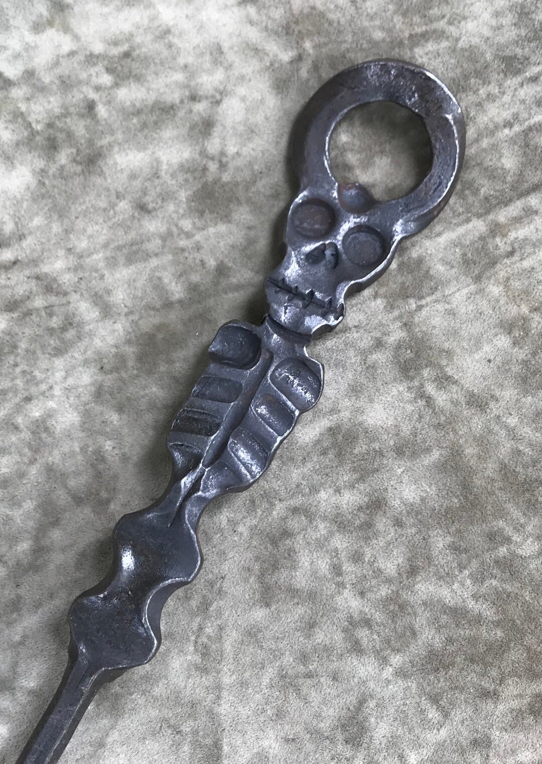 Meat Flipper, BBQ Tool, Steak Flipper, Steak Turner, Blacksmith Tool ...