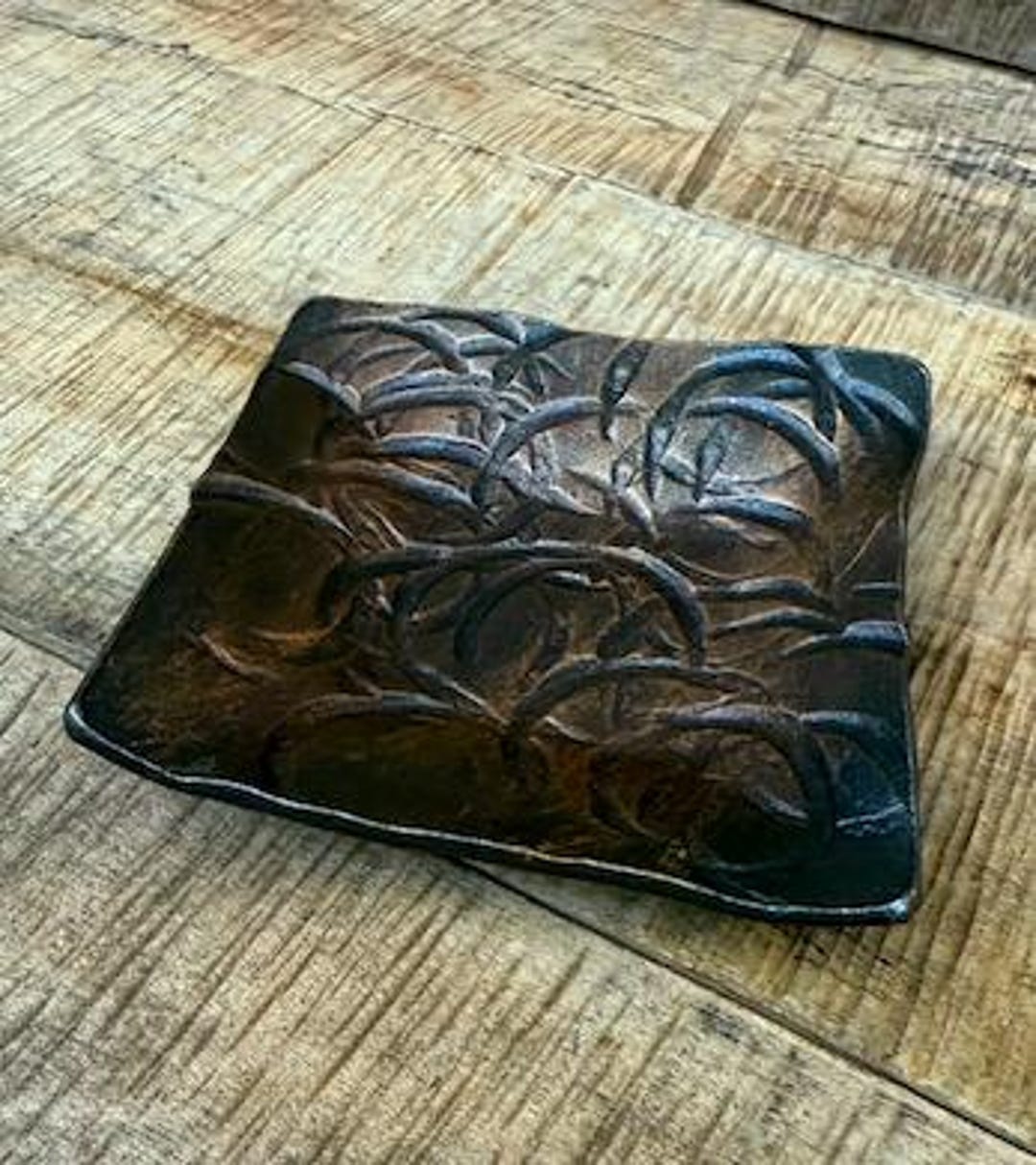 Iron Bowl, Hand Forged Bowl, Burnt Whisker Forge, Iron Catchall ...