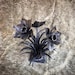 Hand Forged Iron Daffodils Sculpture, Bronze Patina Floral Art - Etsy
