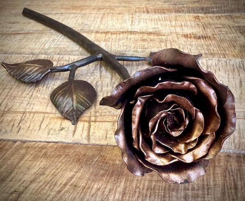 Rose, Flower, Blacksmith Rose, Iron Flower, Iron Rose, Handforged ...
